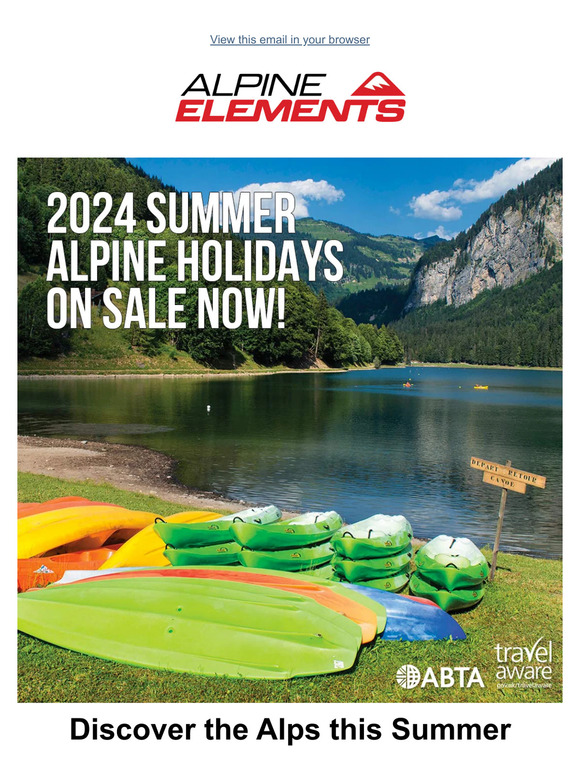 Alpine Elements: Earlybookers: Save on 2024 Summer Alpine Activity ...