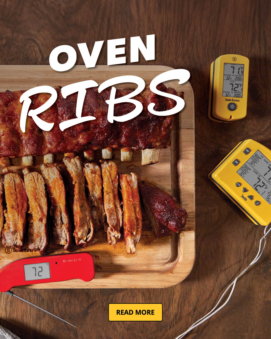 ThermoWorks: How To: Pork Ribs in the Oven. No Smoker? No Problem. | Milled