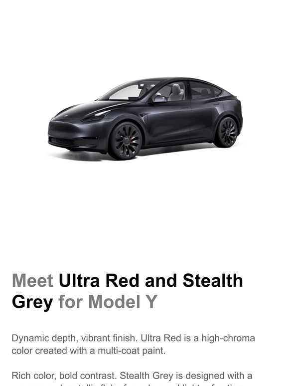 Tesla: New Model Y Paint Colors Are Here | Milled