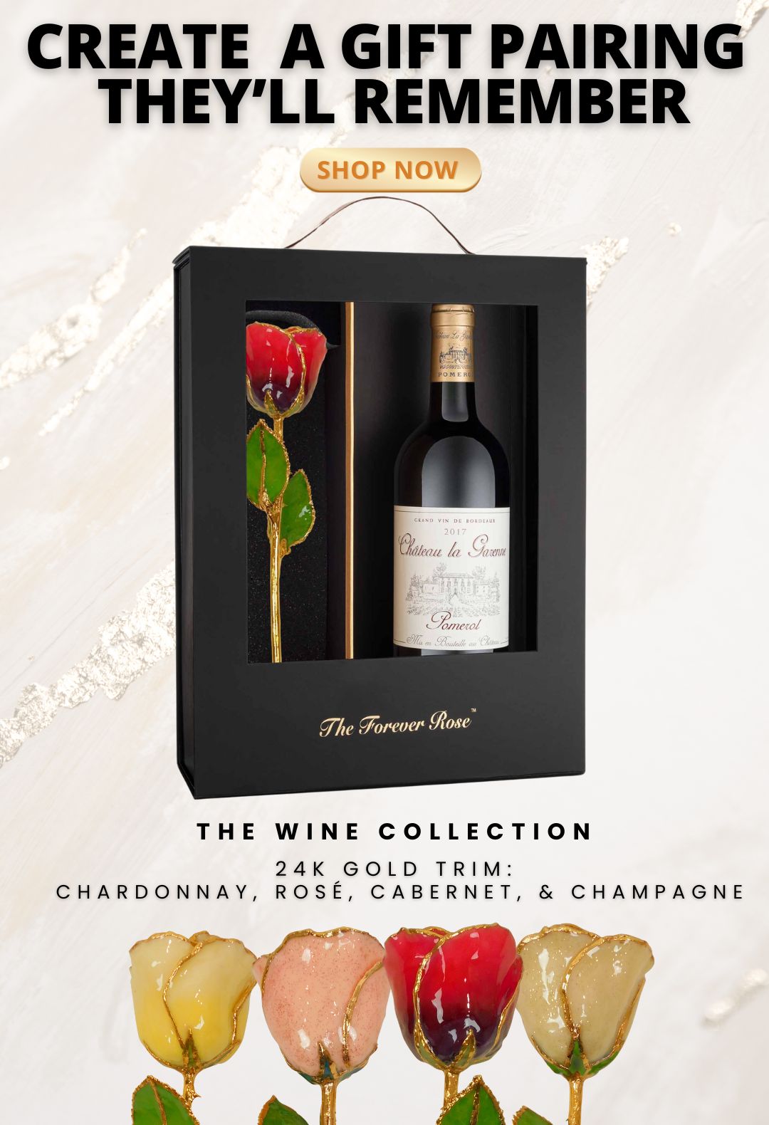 The Forever Rose: Introducing The Wine Collection- Cheers to Love | Milled