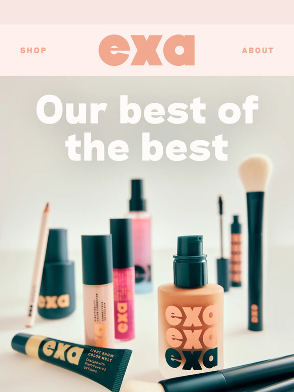 Exa Beauty: 4 bestsellers to try in 2024 🏆 | Milled
