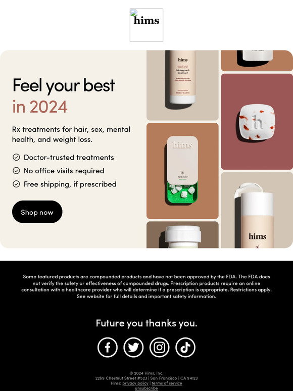 Hims: Prioritize your well being with NEW Rx Treatments | Milled
