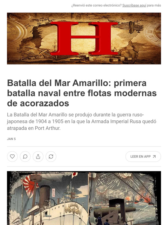 Revista de Historia: Batalla del Mar Amarillo: primera batalla naval ...