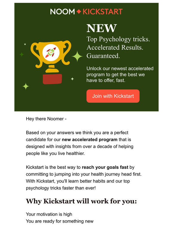 Noom: Kickstart your 2024 resolutions with our new accelerated program ...