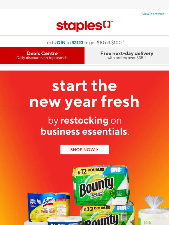 Staples: Stock up on essentials at the right price! | Milled