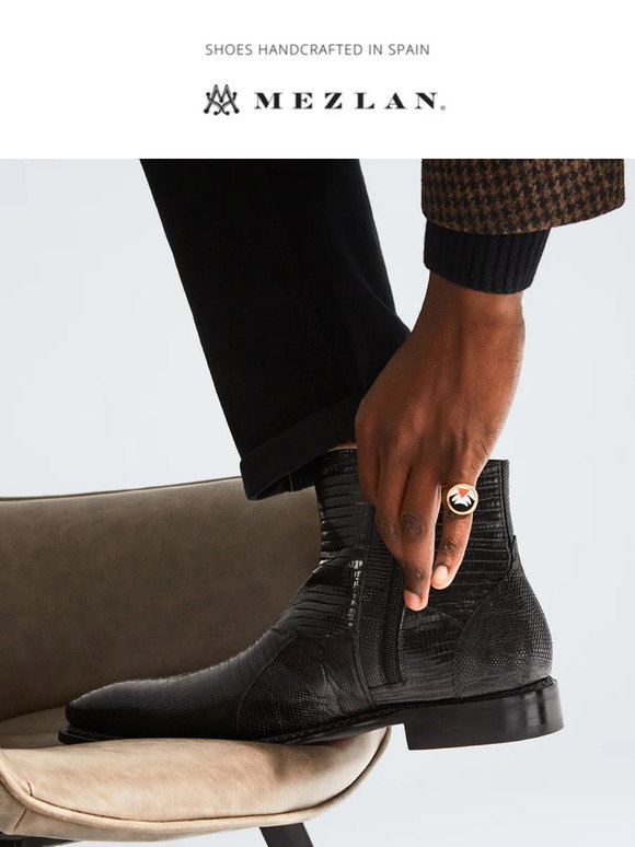 Mezlan: Introducing the Spectacular PENINSULA Exotic Boot | Milled