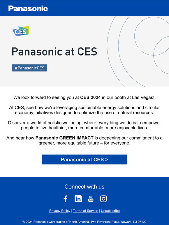 Panasonic: Panasonic at CES 2024 | Milled