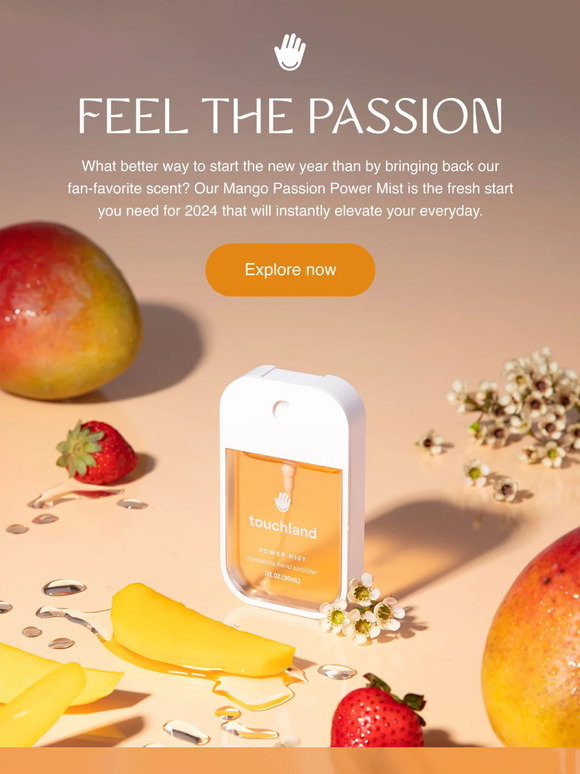 Touchland: Mango Passion is here 🥭 | Milled
