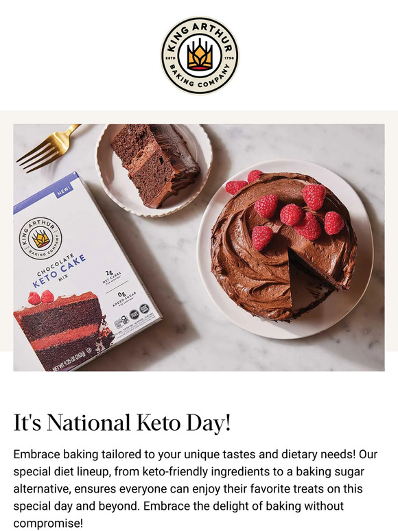 King Arthur Baking Company: It's National Keto Day! | Milled