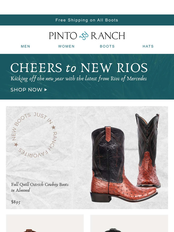 Pinto Ranch: Step Into 2024 with a New Pair of Boots | Milled
