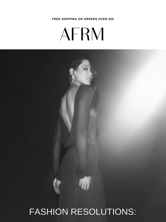 AFRM: Fashion Resolutions: Daring Style. | Milled