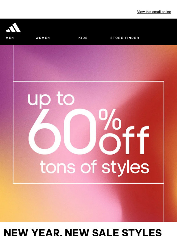 adidas Email Newsletters: Shop Sales, Discounts, and Coupon Codes