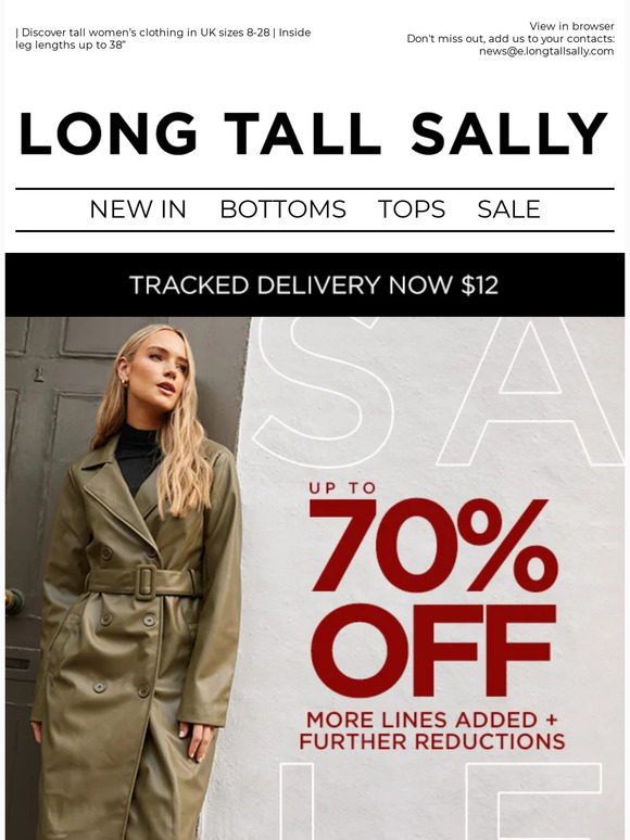 Long Tall Sally: *Product You Like* NOW for LESS | Milled