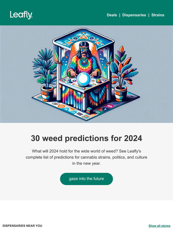 Leafly: 🔮 Weed predictions for 2024 | Milled