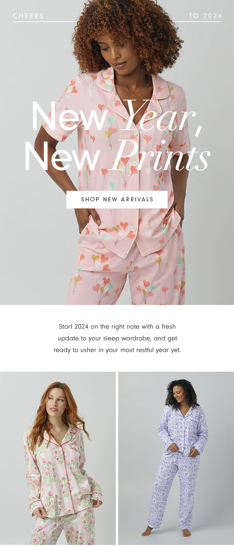 BedHead Pajamas: Best Wishes for a restful January | Milled