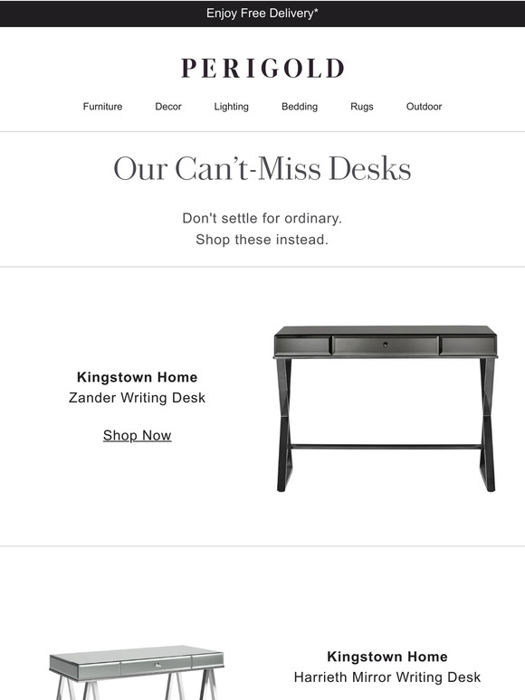 Perigold: Desks | 10 designs you need to see. | Milled