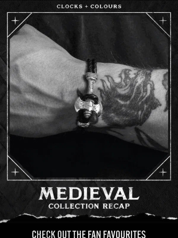 Clocks and Colours: Medieval Collection Recap | Milled