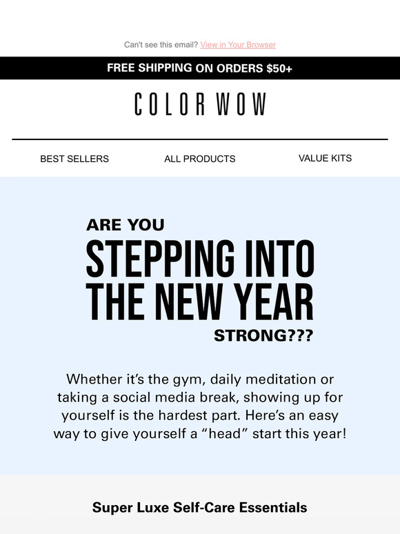 Color Wow: Way to start 2024 off strong! 💪 | Milled