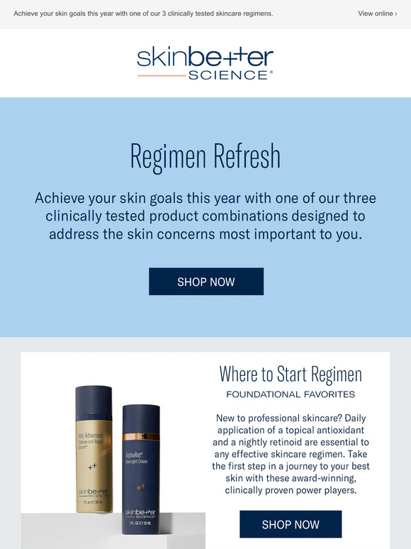 SkinBetter Science: Refresh Your Regimen! | Milled