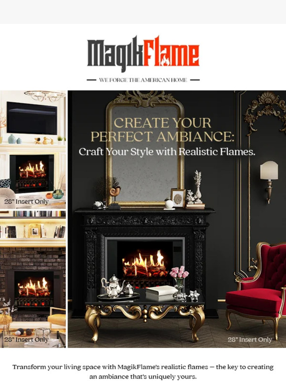 MagikFlame: The Perfect Ambiance with MagikFlame! | Milled