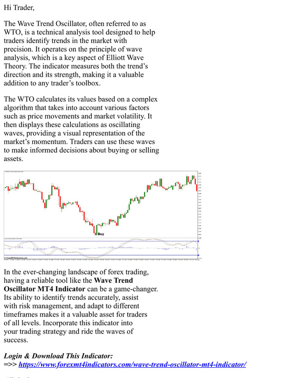 Forex Mt4 Indicators Download Wave Trend Oscillator Mt4 Indicator Milled 