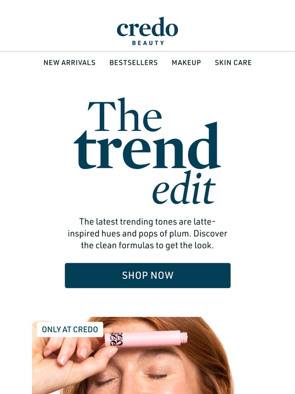 Credo Beauty: Latte makeup, coming right up | Milled