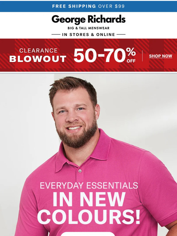 George Richards: Everyday Basics In New Colours! | Milled