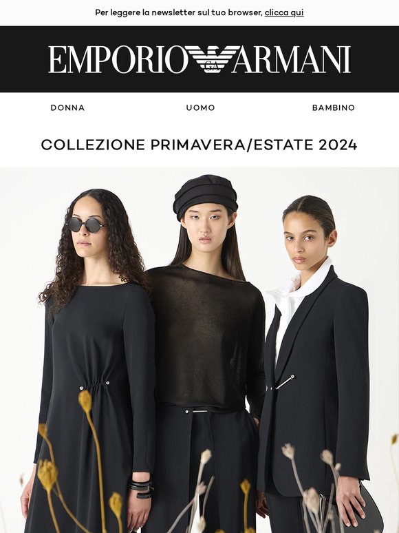 Armani: Nuova Collezione Primavera/Estate 2024 | Milled