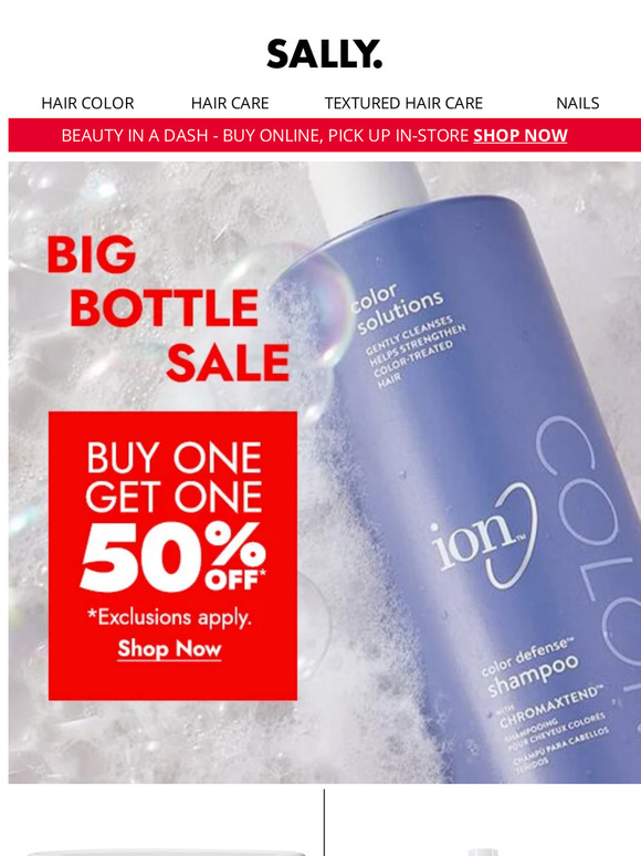 SALLY.: Self-Care Mode: ON | Shop The Big Bottle Sale: Buy One Get One ...