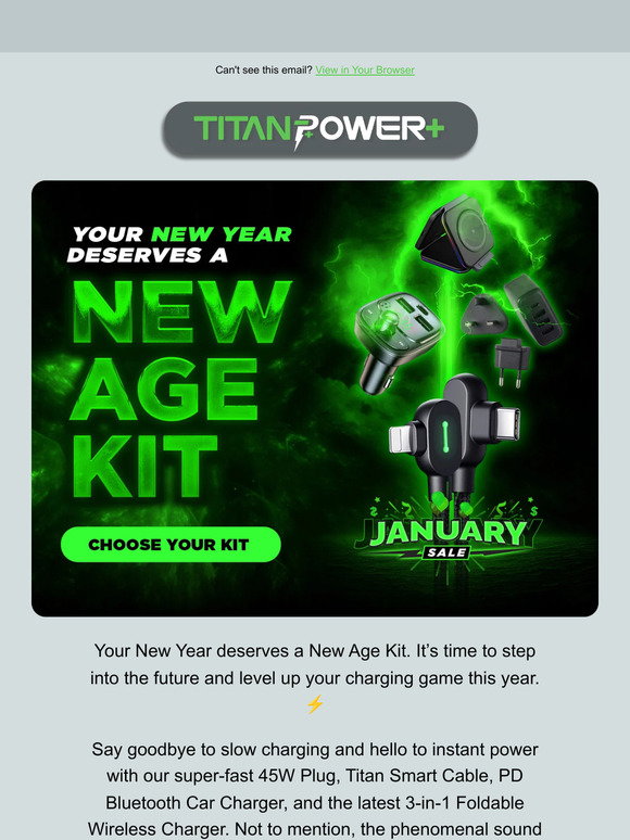 Titan Power Plus: 🚀 Step into 2024 with Your New Age Kit! | Milled