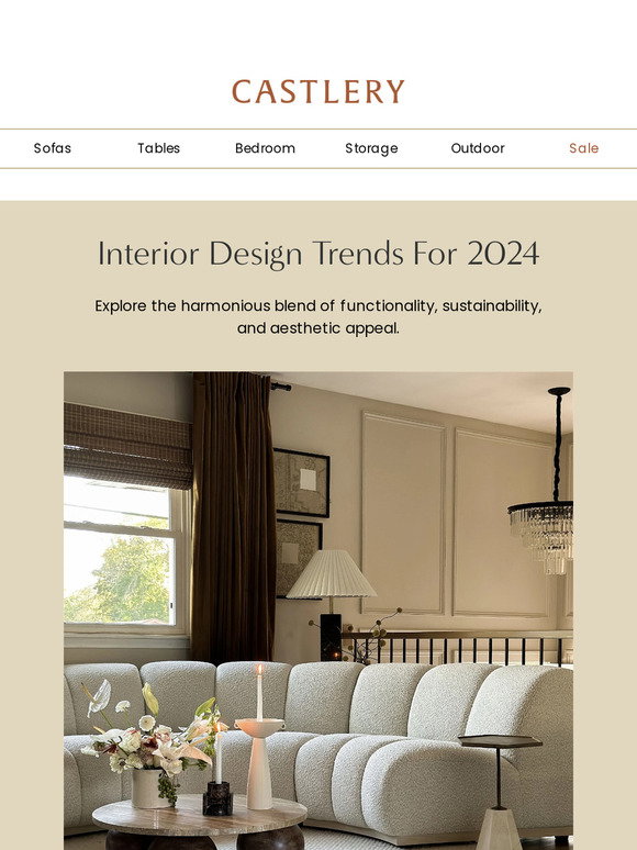 Castlery: 2024's Interior Design trends revealed. | Milled