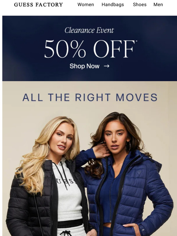 Guess Factory: Gear for Your New Year | Milled