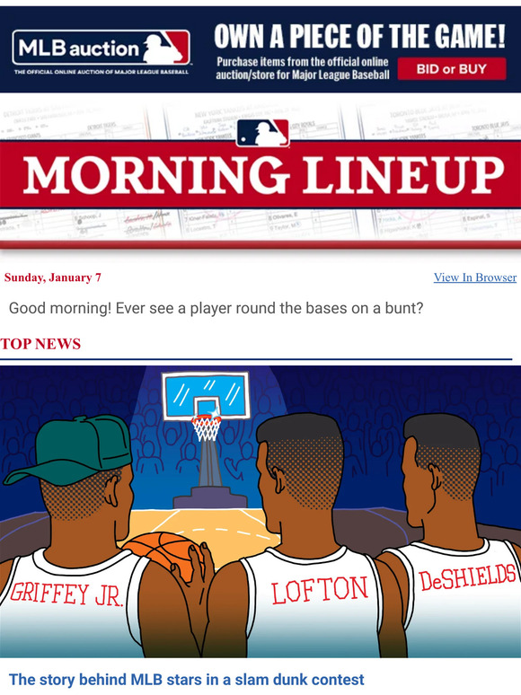 MLB: The story behind MLB stars in a dunk contest | Milled