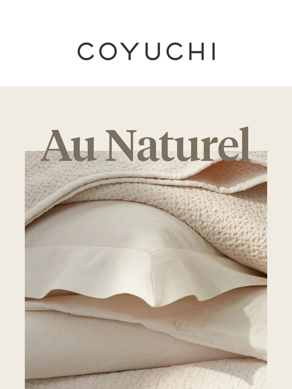 Coyuchi: Unbleached, undyed, and untouched | Milled