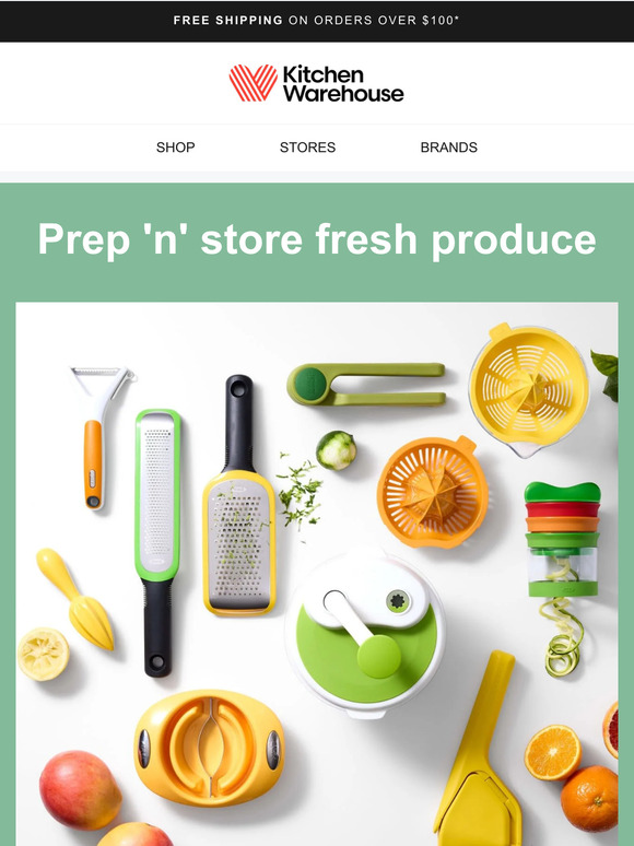 Kitchen Warehouse: Must-have tools to prep, store and serve | Milled