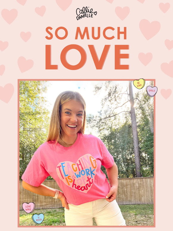 Callie Danielle: Get ready for Valentine's Day! 💛💜 ️ | Milled