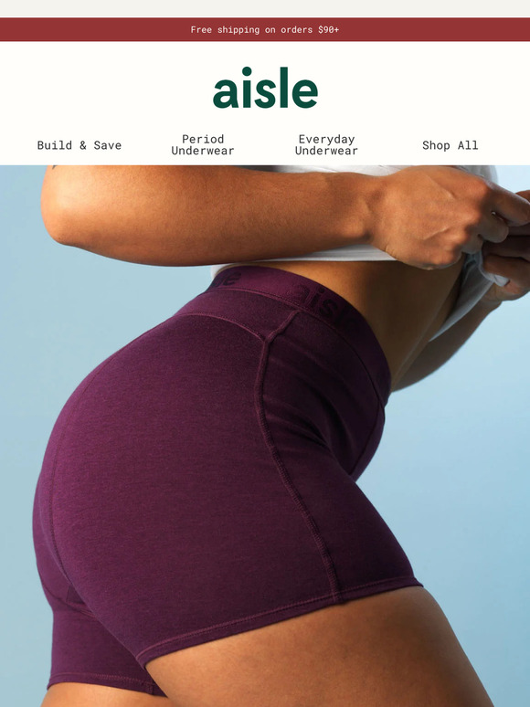 Period Aisle: The Cleanest Undies on Earth | Milled