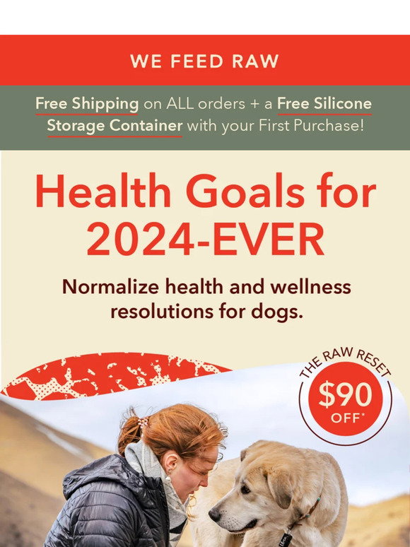 We Feed Raw: TOP 5 Healthy Habits for 2024-ever | Milled
