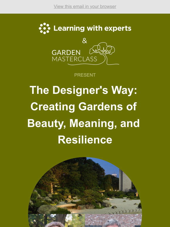 Learning with Experts: New Webinar Alert: Journey into Design with ...