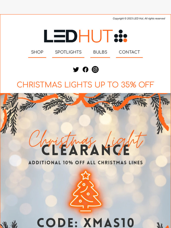 LED Hut Email Newsletters: Shop Sales, Discounts, and Coupon Codes