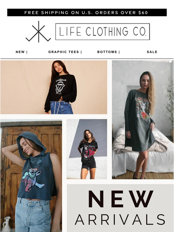 Life Clothing Co: NEW Arrivals You'll LOVE! | Milled