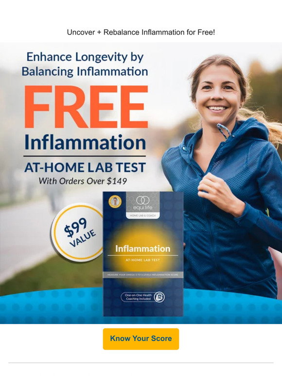 EquiLife: Test Your Inflammation Score for FREE | Milled
