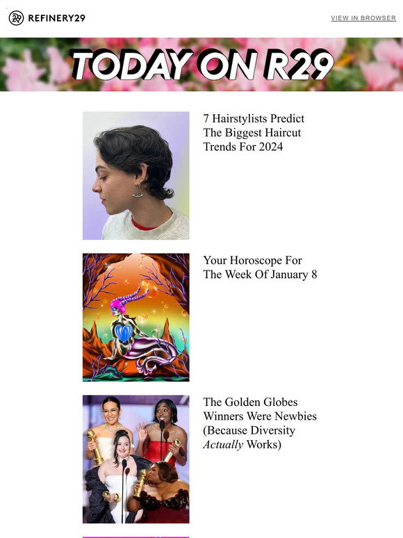 Refinery29: 7 major haircut trends for 2024 | Milled