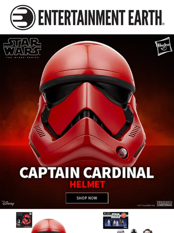 Entertainment Earth: It's Back! Star Wars Captain Cardinal Black Series ...