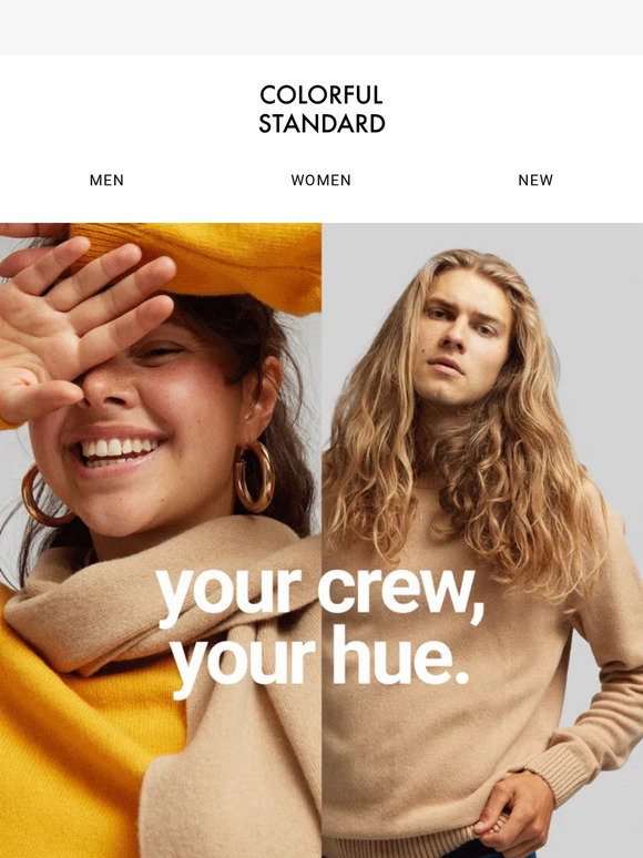Colorful Standard: 20 SHADES OF CLASSIC | Milled