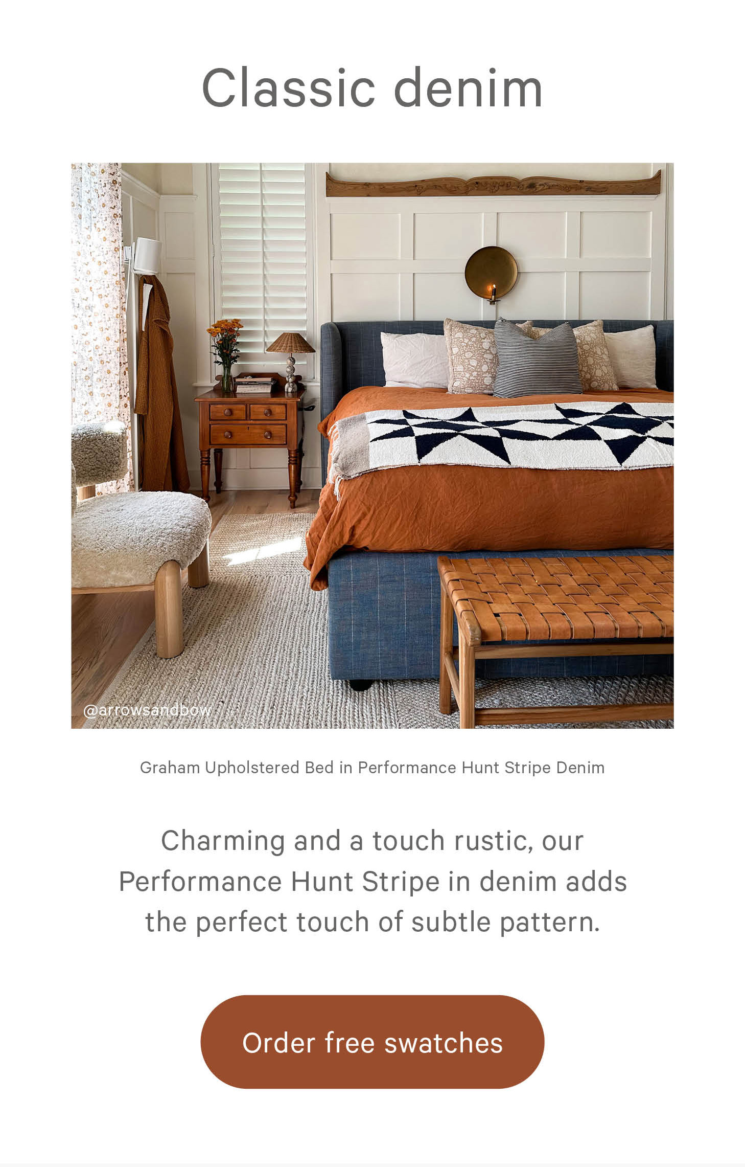 Interior Define: THE GRAHAM BED, styled by you | Milled