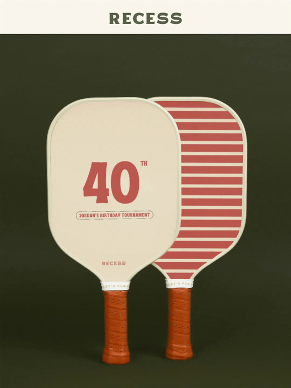 Recess Pickleball: NEW: Custom pickleball paddles for your personal ...