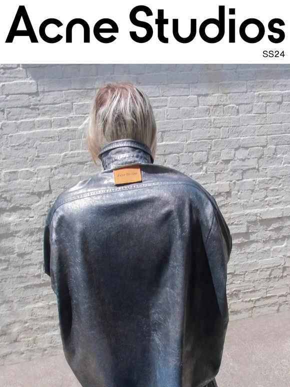 Acne: Shop Velocite shearling jacket | Milled