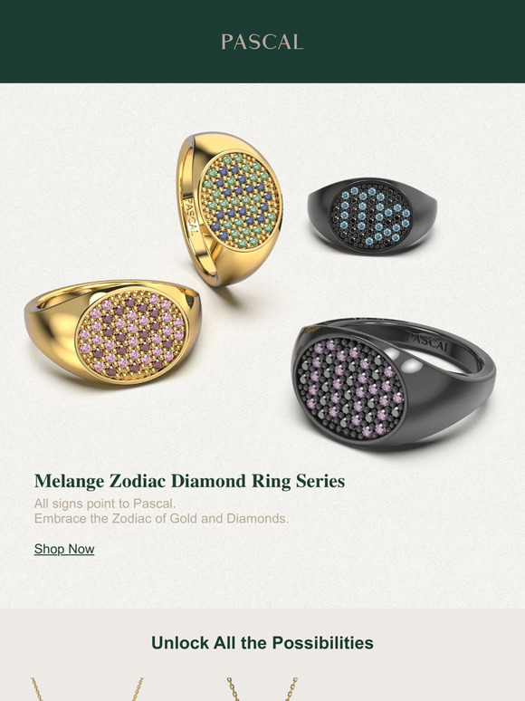 PASCAL: The Latest Zodiac Diamond Jewelry Designs | Milled