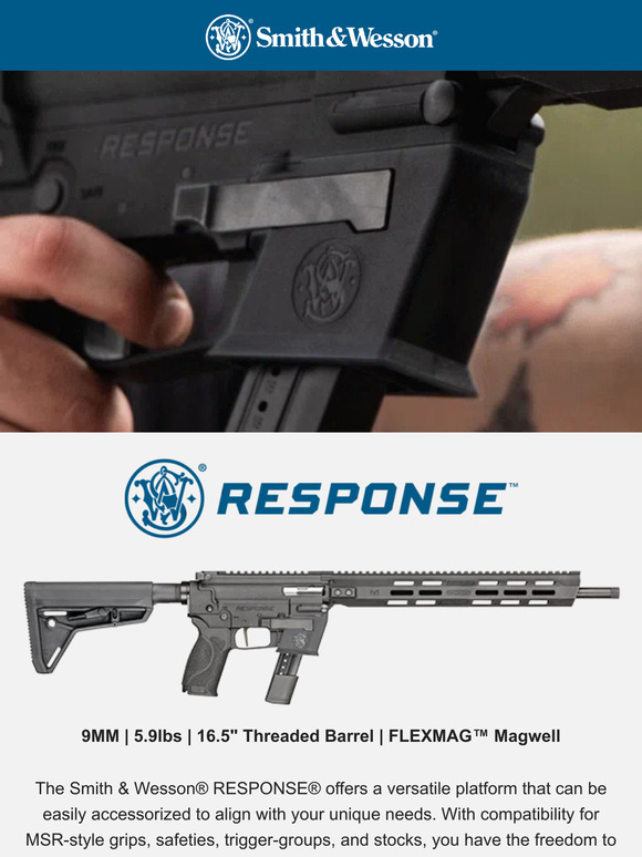 Smith & Wesson: Versatility Awaits: S&W RESPONSE | Milled